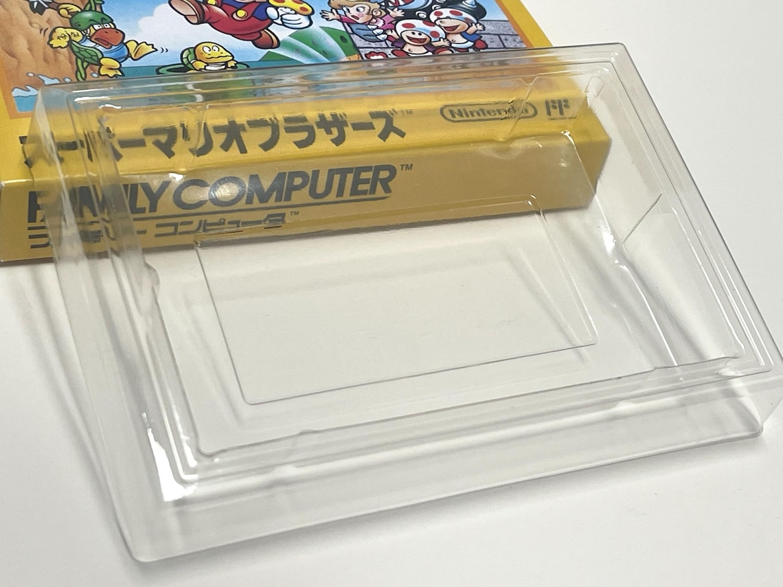 SUPER MARIO BROS.- Empty Box Famicom Replacement Spare Game Case With ...