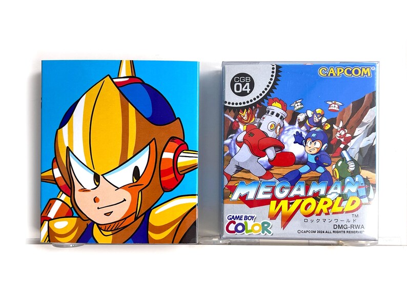 Megaman World 1rockman World1 Remake for GBC/ Gameboycolor / Rare Game ...