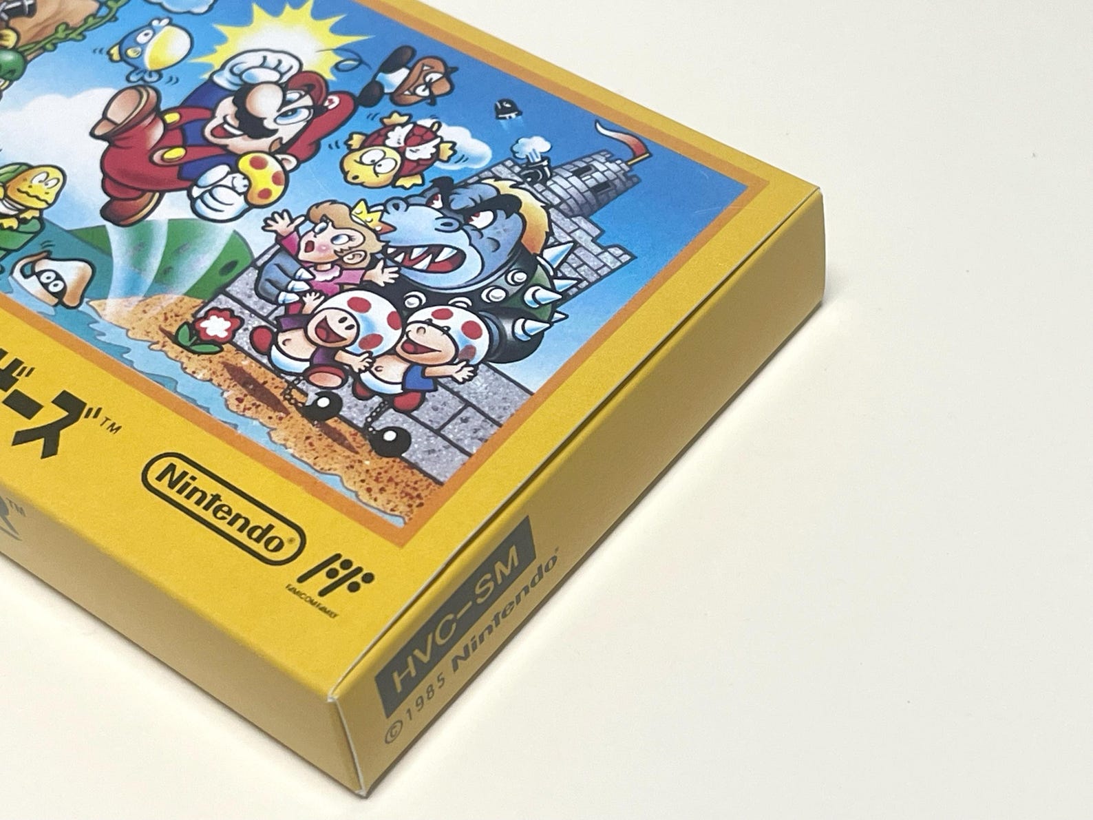 SUPER MARIO BROS.- Empty Box Famicom Replacement Spare Game Case With ...