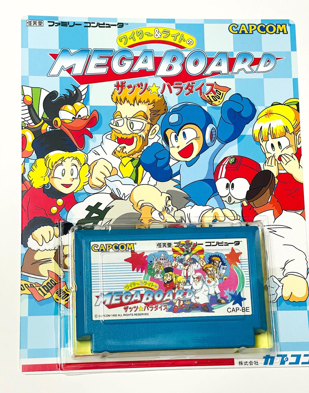 Megaman Board (rockman Board)/ Famicom / Rare Pack - Etsy