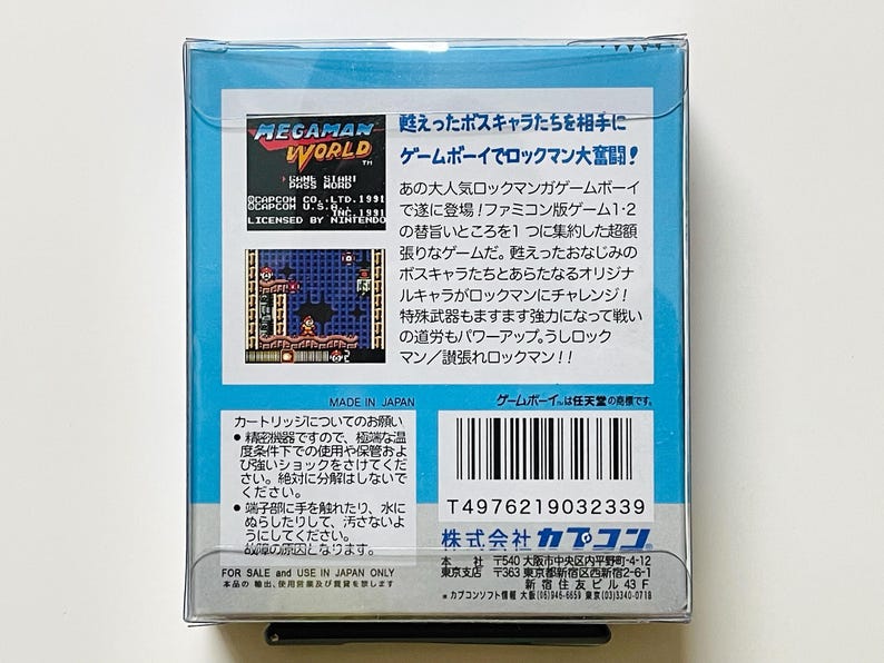 Megaman World 1(rockman World1 Remake for GBC)/ Gameboycolor / Rare ...