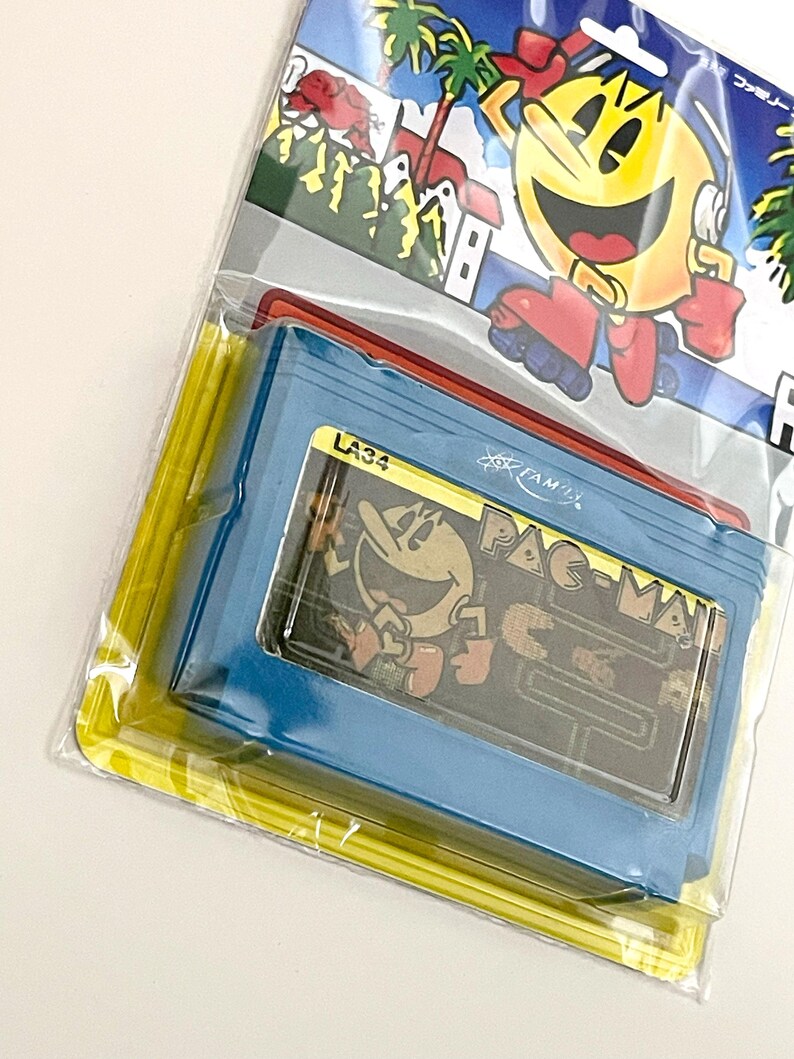 Pac-man, Cartridge by Third Party Unofficial in Thailand 1985 - Etsy