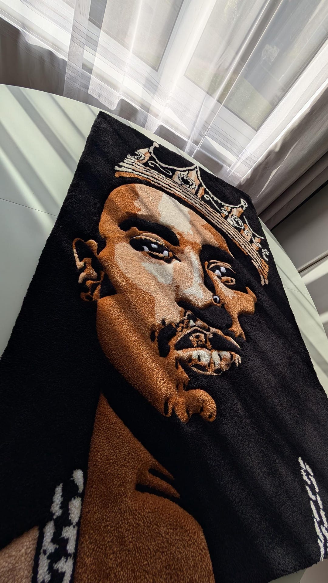 2pac Custom Handmade Tufted Rug Perfect Gift for Hip-hop/rap Fans ...