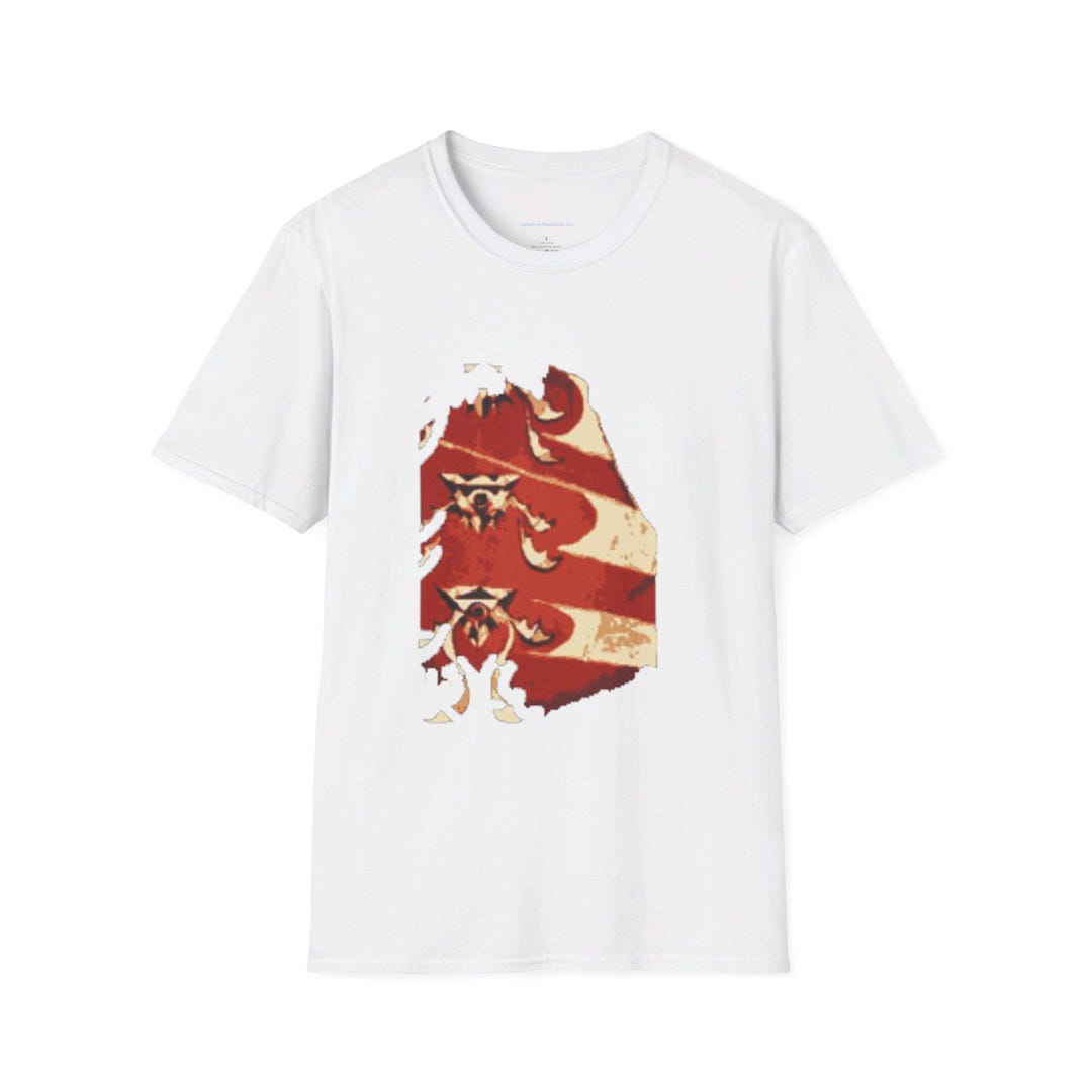 Preston Play Fire Merch Red/white Naruto T-shirt - Short Sleeve Crew ...