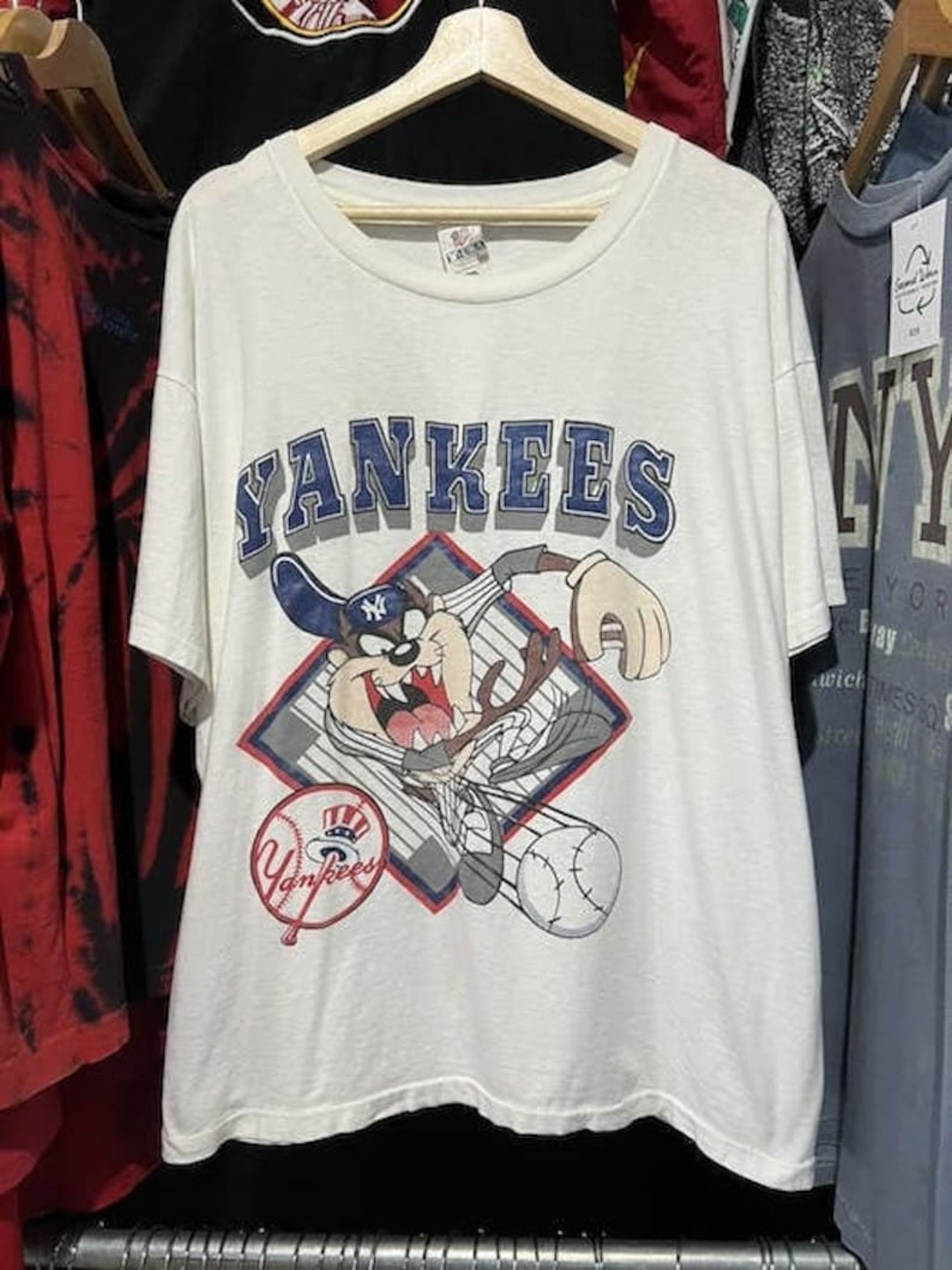 New York Yankees Looney Tunes Shirt, Vintage Style, New York Yankees ...
