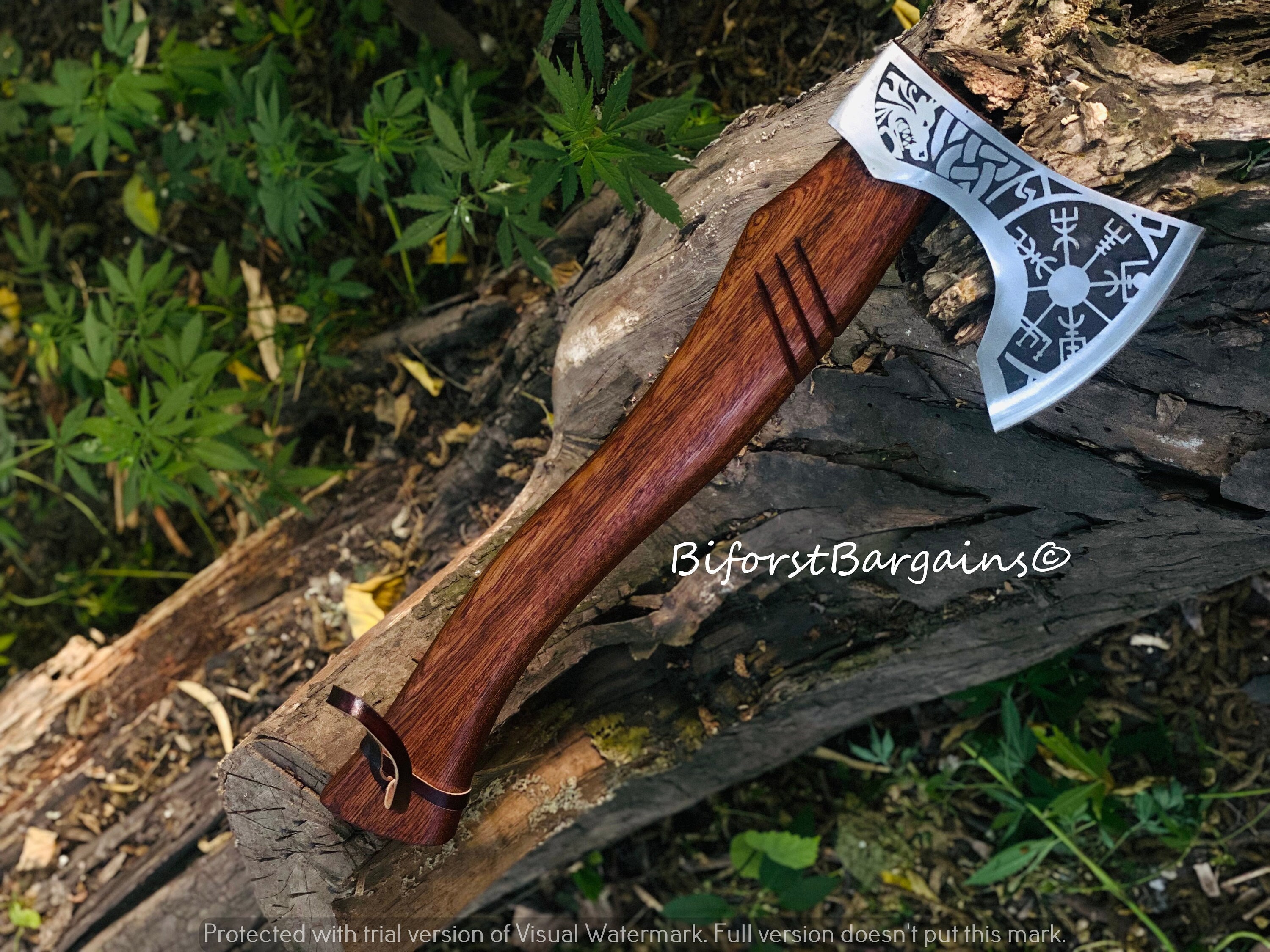 Freya Viking Hatchet, Norse Weapon, Blacksmith Crafted,medieval Battle ...