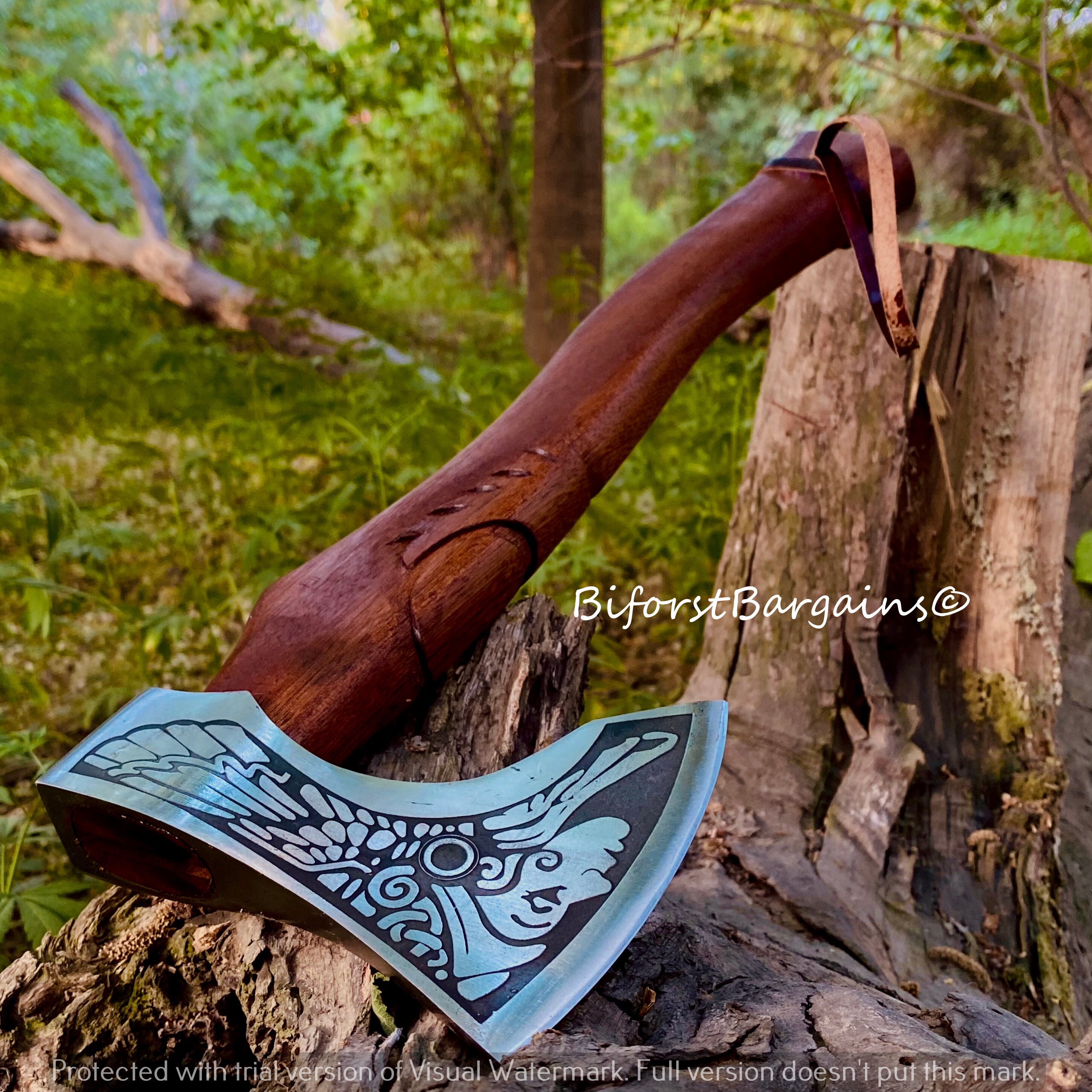 Freya Viking Hatchet, Norse Weapon, Blacksmith Crafted,medieval Battle ...