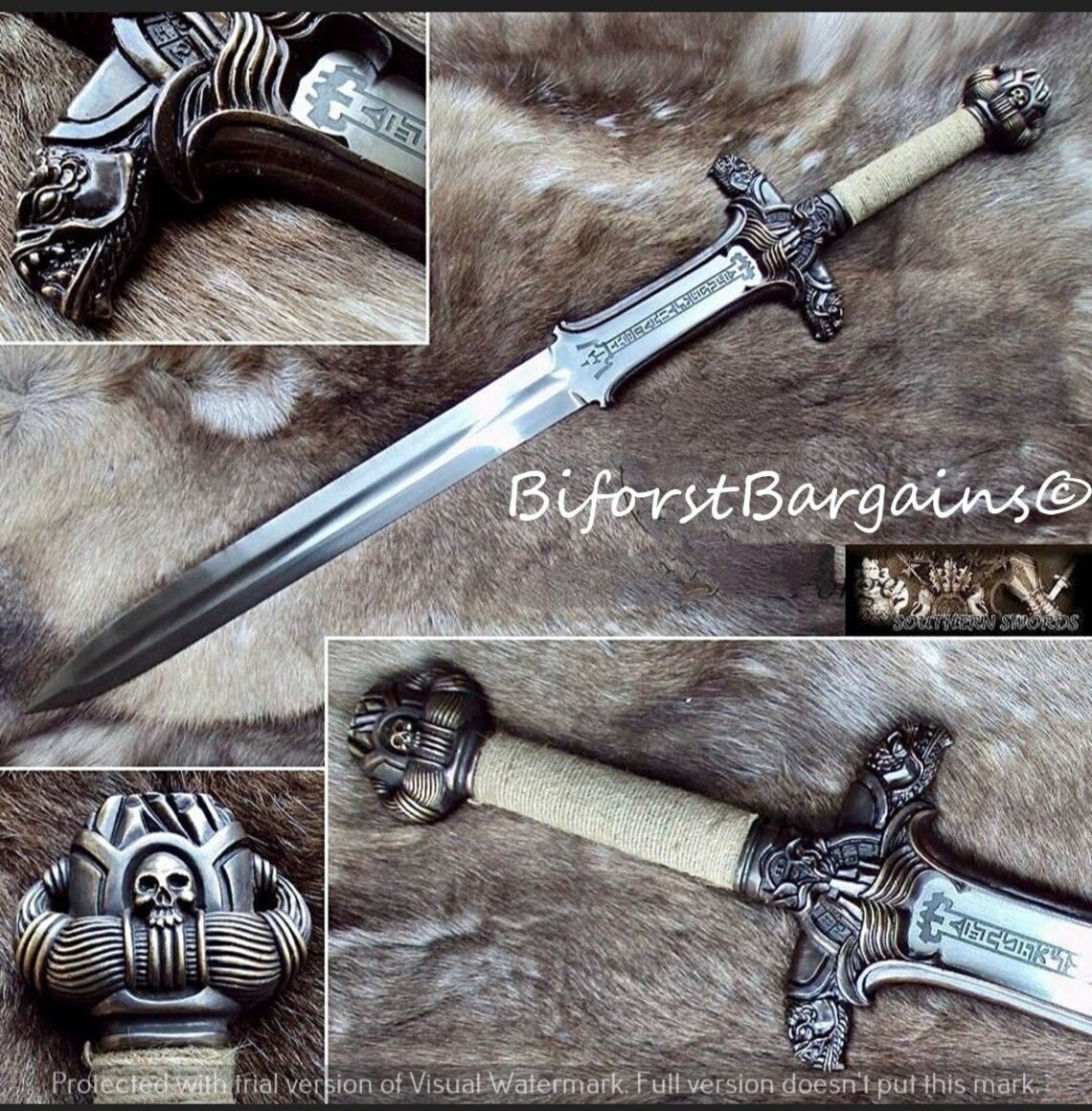 Atlantean Sword conan the Barbarian Sword Hand Forged Viking Sword ...