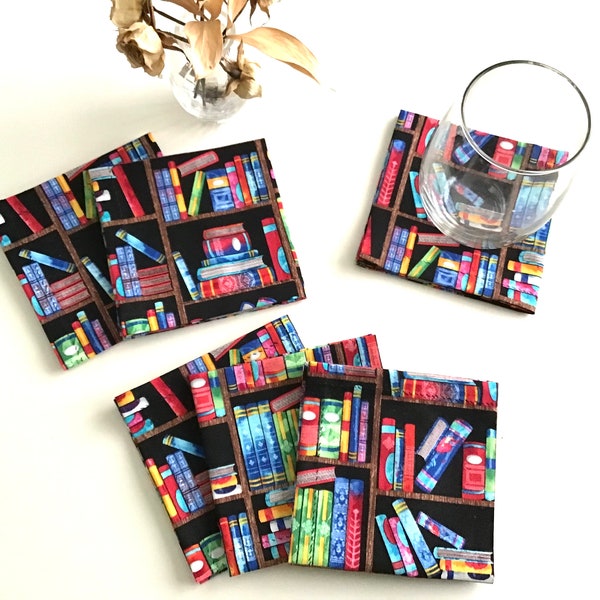 Library Book Fabric - Etsy