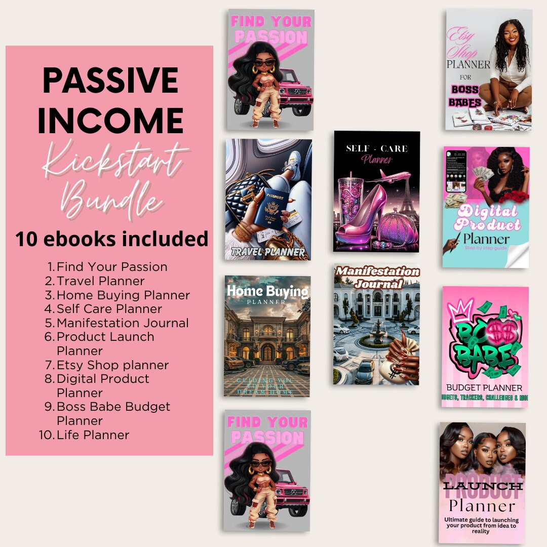 The Ultimate Passive Income Kickstart Bundle: 10 Ebooks to Launch Your Digital Business, Done ...