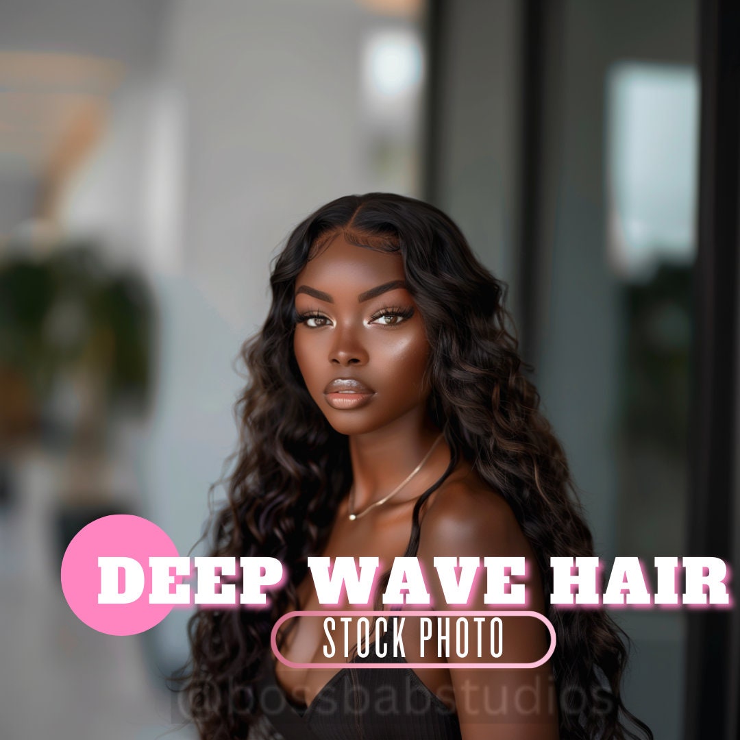 Deep Wave Hair Photo | Stock Beauty Photo | Stock Image | Hair Brand ...