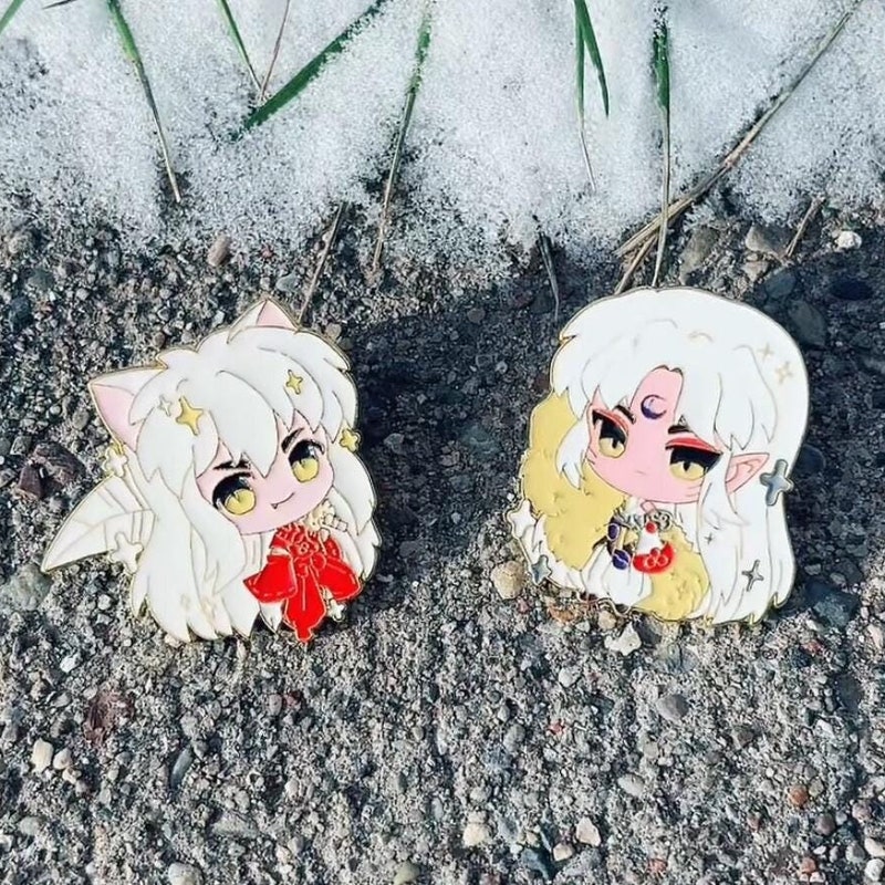 Anime Enamel Pins - Etsy