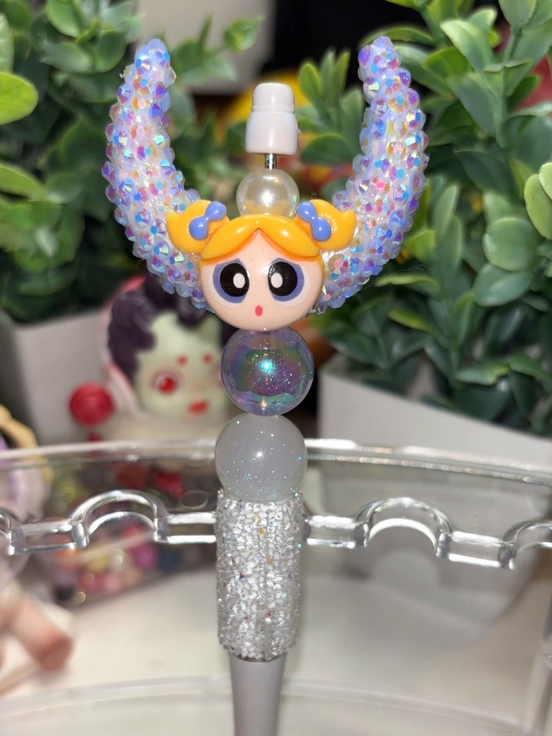 PPG Rhinestone Pen Beads DIY Handmade Puff Girls - Etsy
