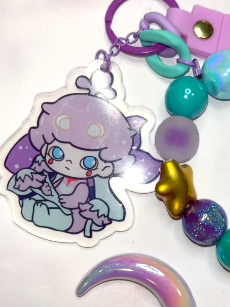 Dimoo Keychain Anime Keychain Cute Kawaii Popmart One of A Kind ...