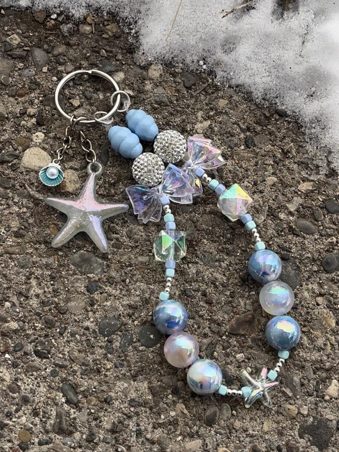 Ocean Themed Beach Bag Charm Keychain High Quality Phone Charm One of A ...
