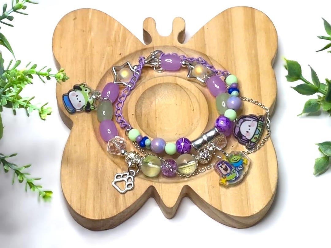 Pochacco Cosplay Anime Bracelet Set Wire Bracelet Set Handmade One of A ...