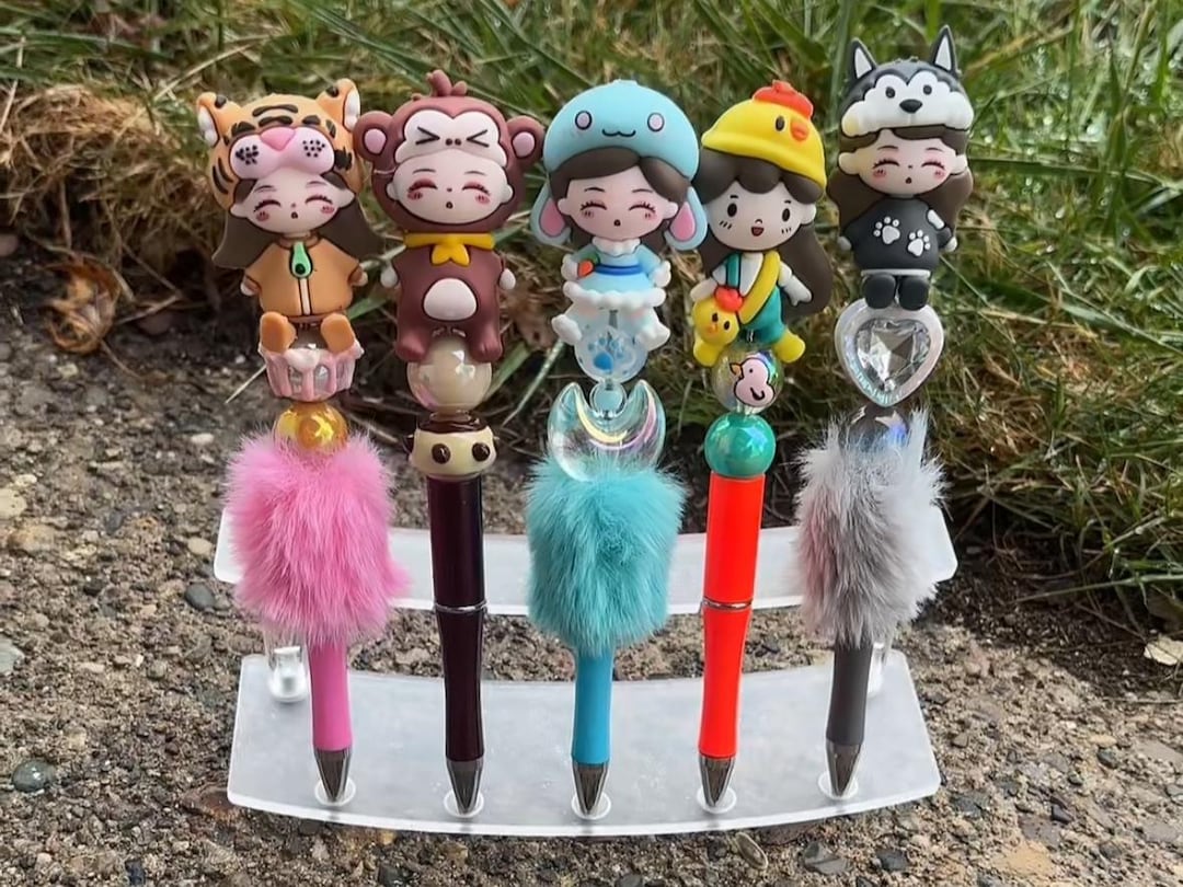 Custom Chinese Zodiac Pens – Refillable With Free Ink Refill! Kawaii ...