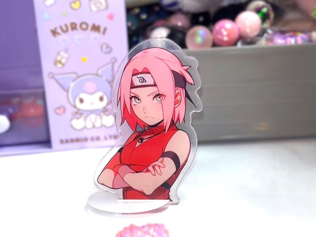 Naruto Acrylic Standee Cute Kawaii Anime Acrylic Stand for Desk Sakura ...