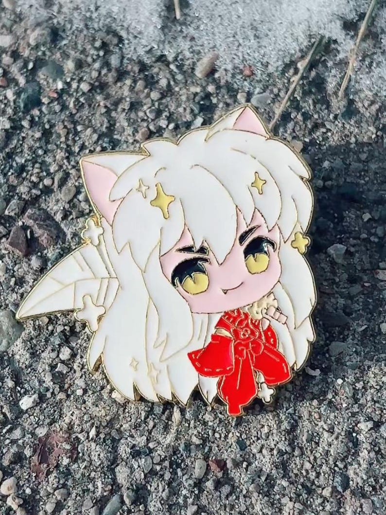 Anime Inuyasha Sesshomaru Enamel Pin High Quality Anime Enamel Pins ...