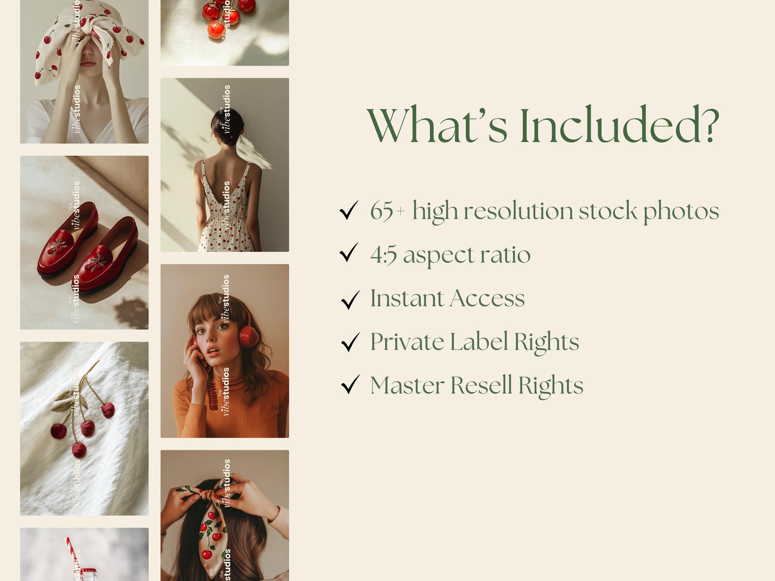 Cherry Aesthetic Stock Photos Cherry Fashion Photos Cherry Themed ...