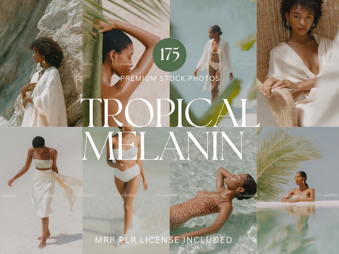 Melanin Stock Photos Summer Melanin Photos Beach Lifestyle Aesthetic Melanin Tropical Photos ...