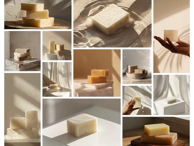 Soap Product Photos Showcase Soap Product Neutral Product Display ...