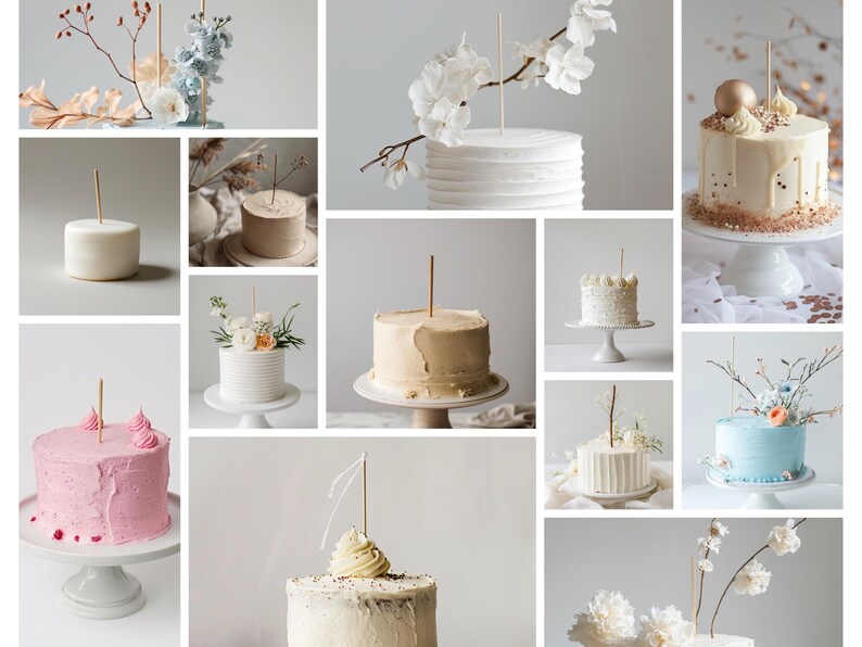 Cake Topper Mockup Photos Cake Photos Social Media Birthday Cake Topper ...