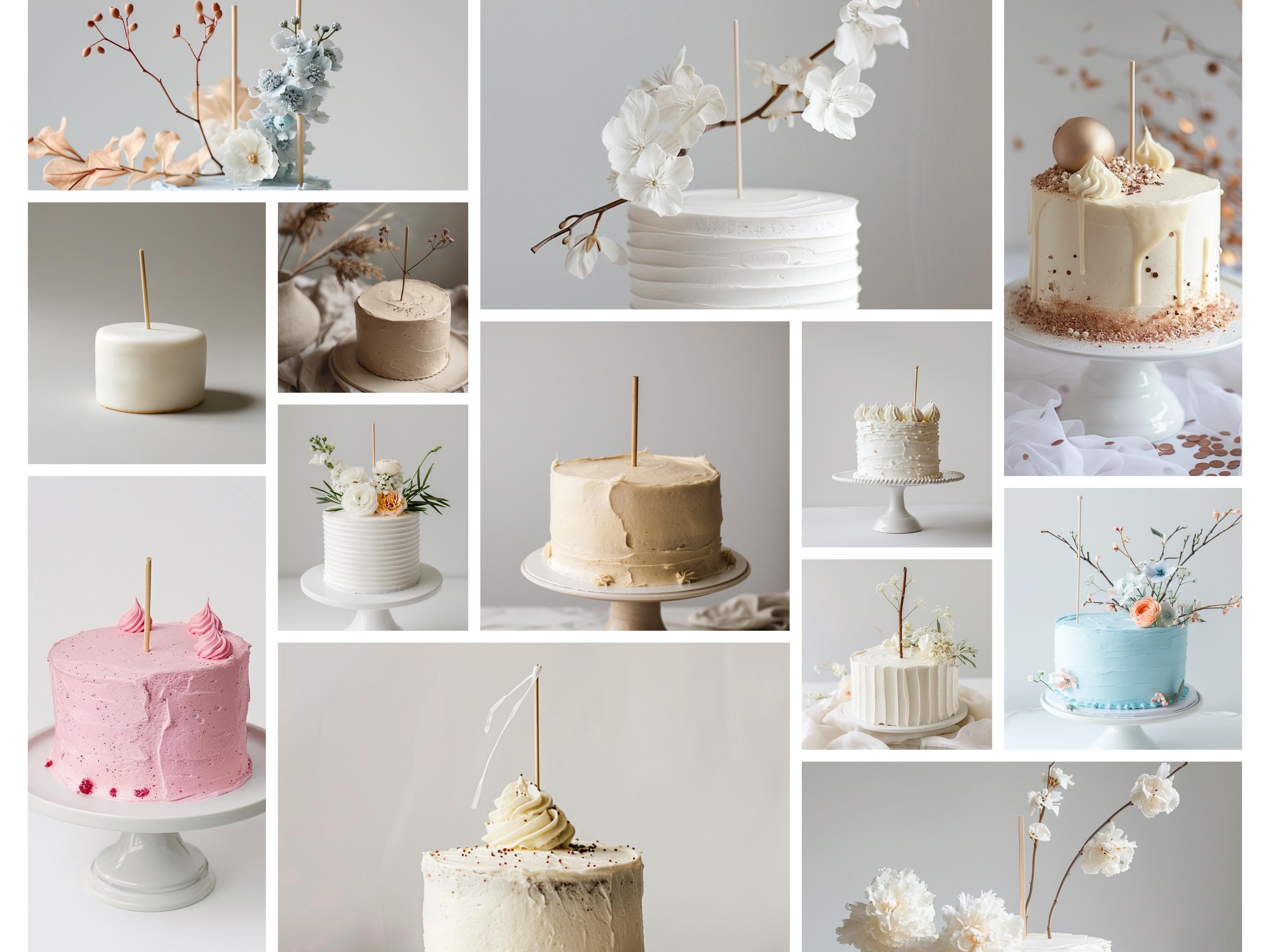 Cake Topper Mockup Photos Cake Photos Social Media Birthday Cake Topper ...