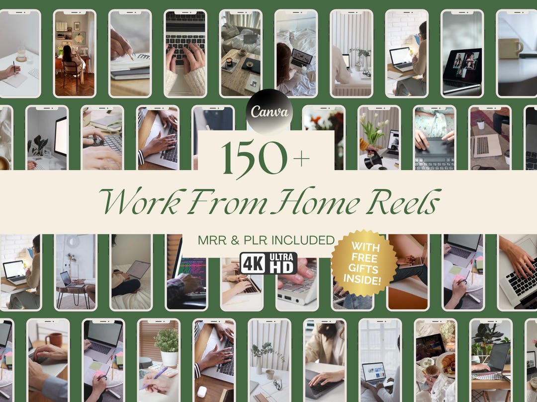 150+ Work From Home Reels Aesthetic Working Reels Videos Faceless ...