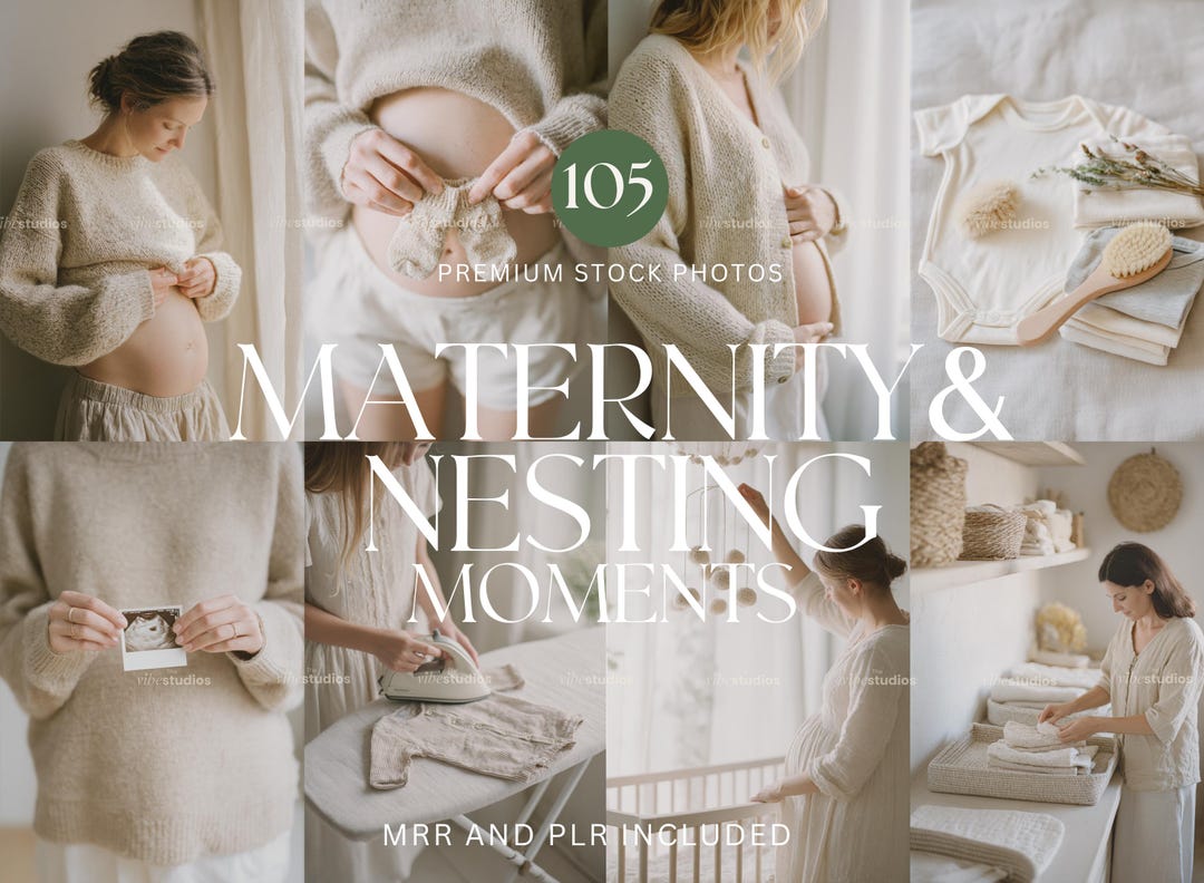Maternity Stock Photos Nesting Aesthetic Photos Motherhood Photos ...