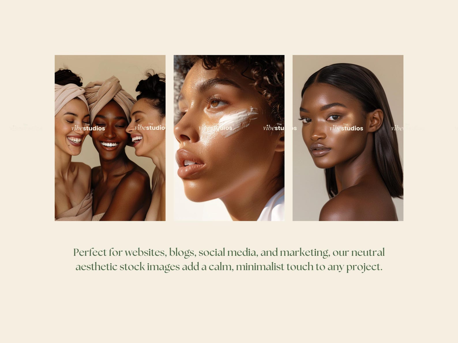 Melanin Stock Photo Black Woman Skin Care Models Image Done for You ...