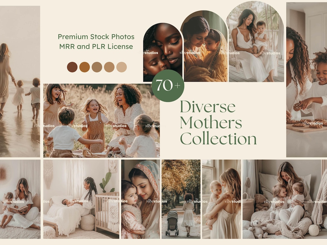 Diverse Motherhood Stock Photos Mother and Child Photos Aesthetic ...