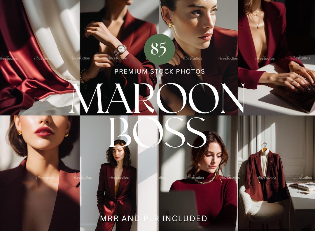 Maroon Boss Stock Photos Girl Boss Stock Photos Aesthetic Photos Boss ...