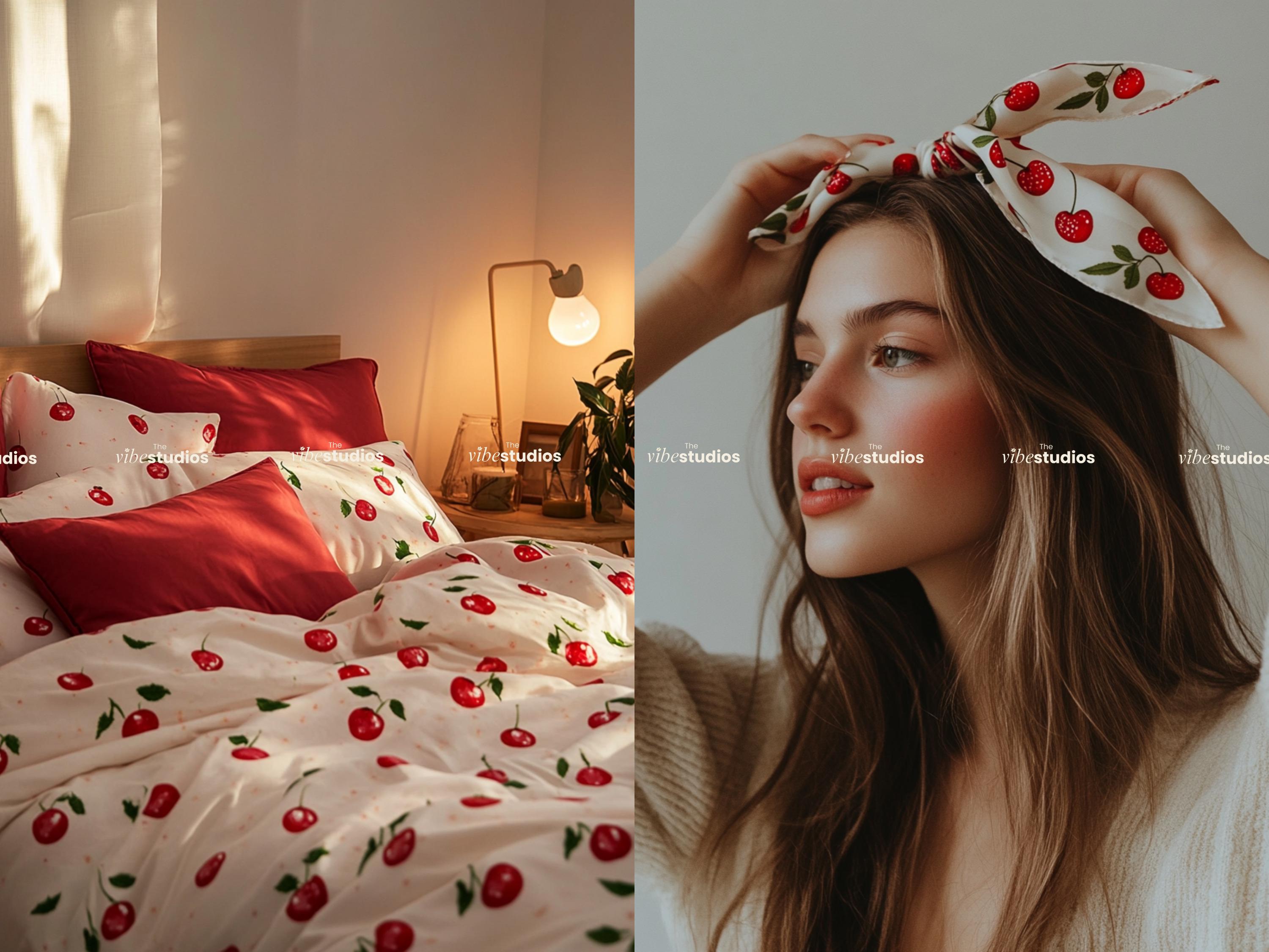 Cherry Aesthetic Stock Photos Cherry Fashion Photos Cherry Themed ...