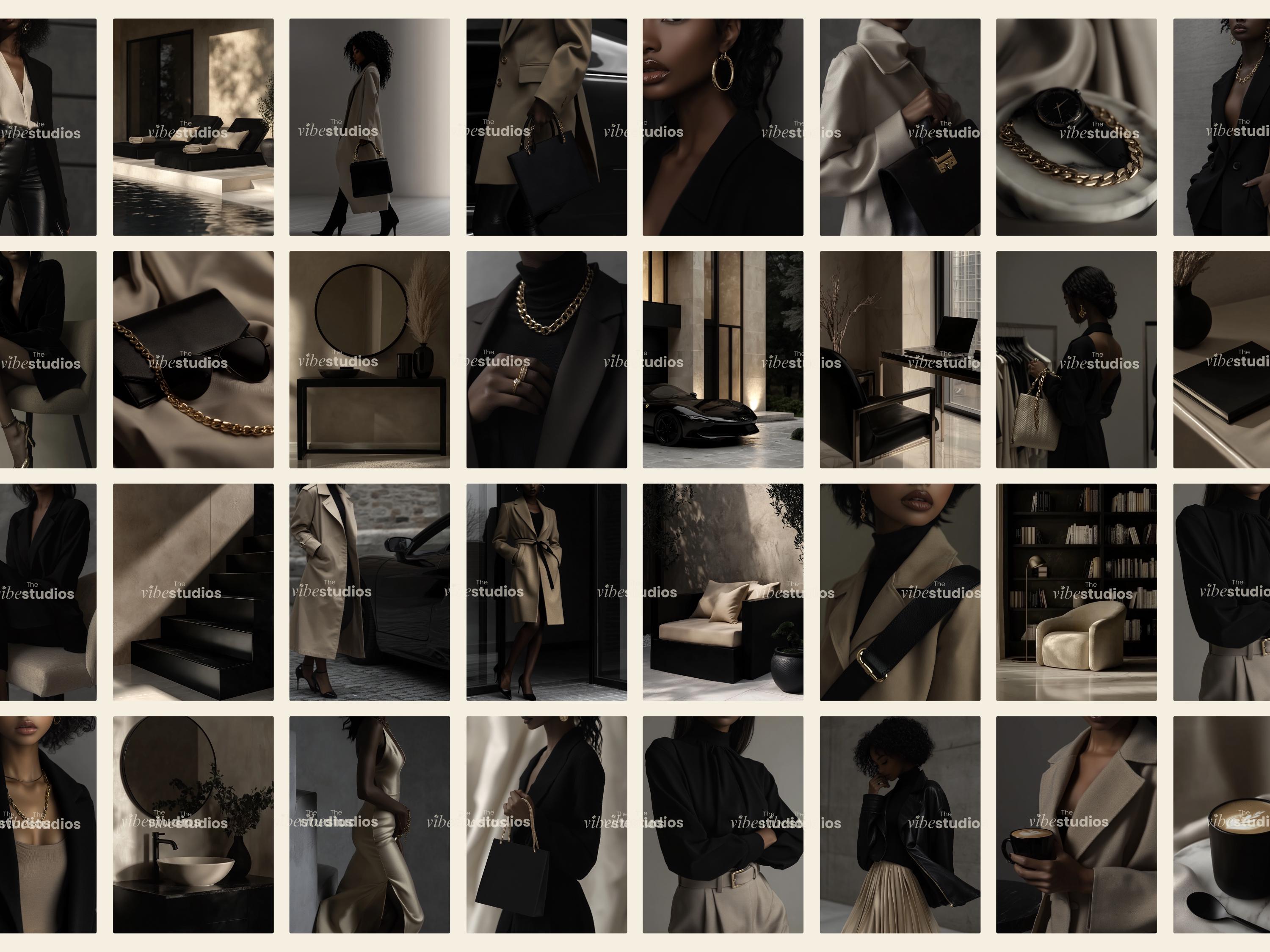 Luxury Aesthetic Stock Photos Melanin Girl Boss Aesthetic Photos Moody ...