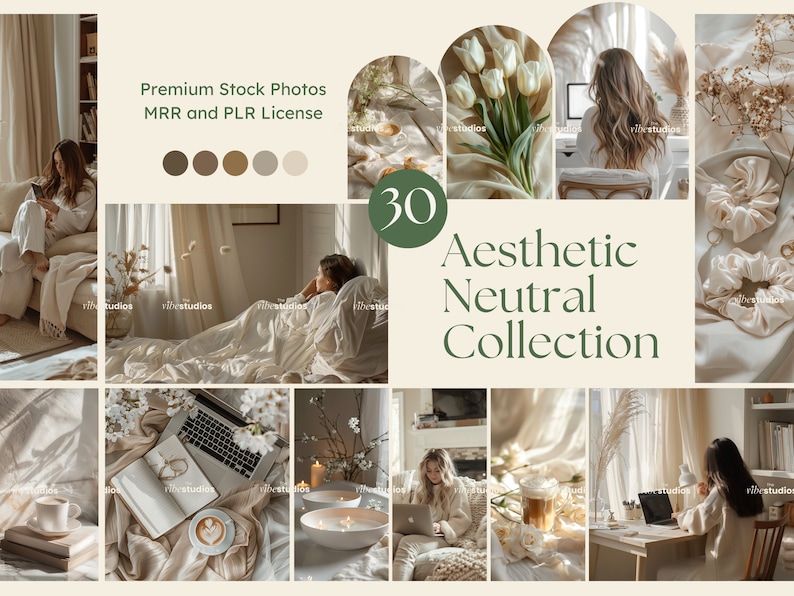 Neutral Aesthetic Faceless Stock Photos Stock Images MRR PLR Neutral ...