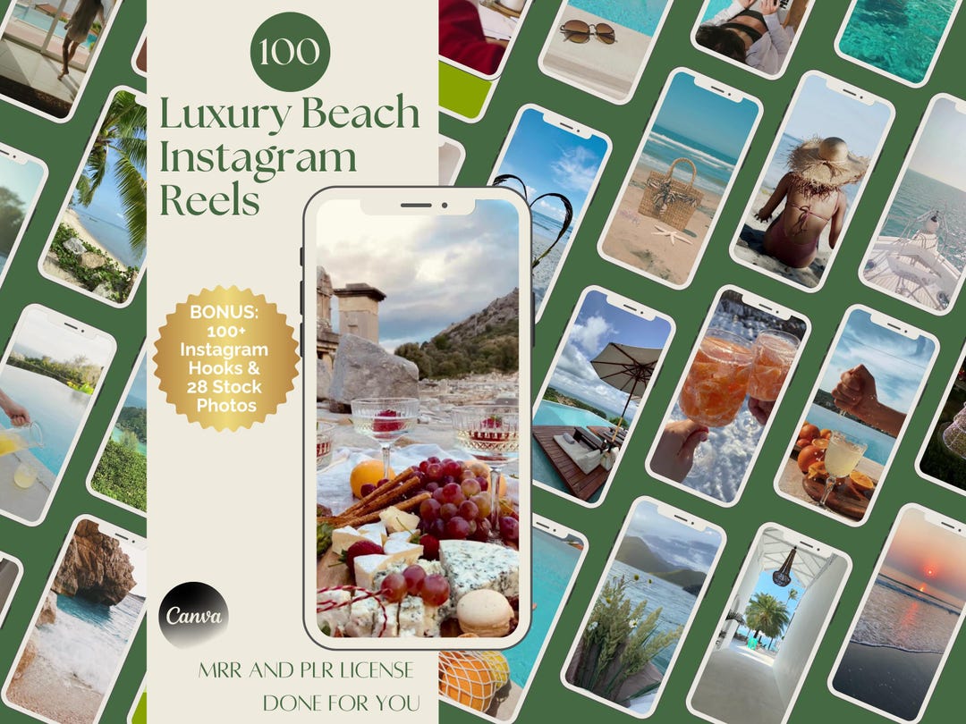 100 Luxury Beach Reels Instagram Reels Travel Beach Aesthetic Tropical ...