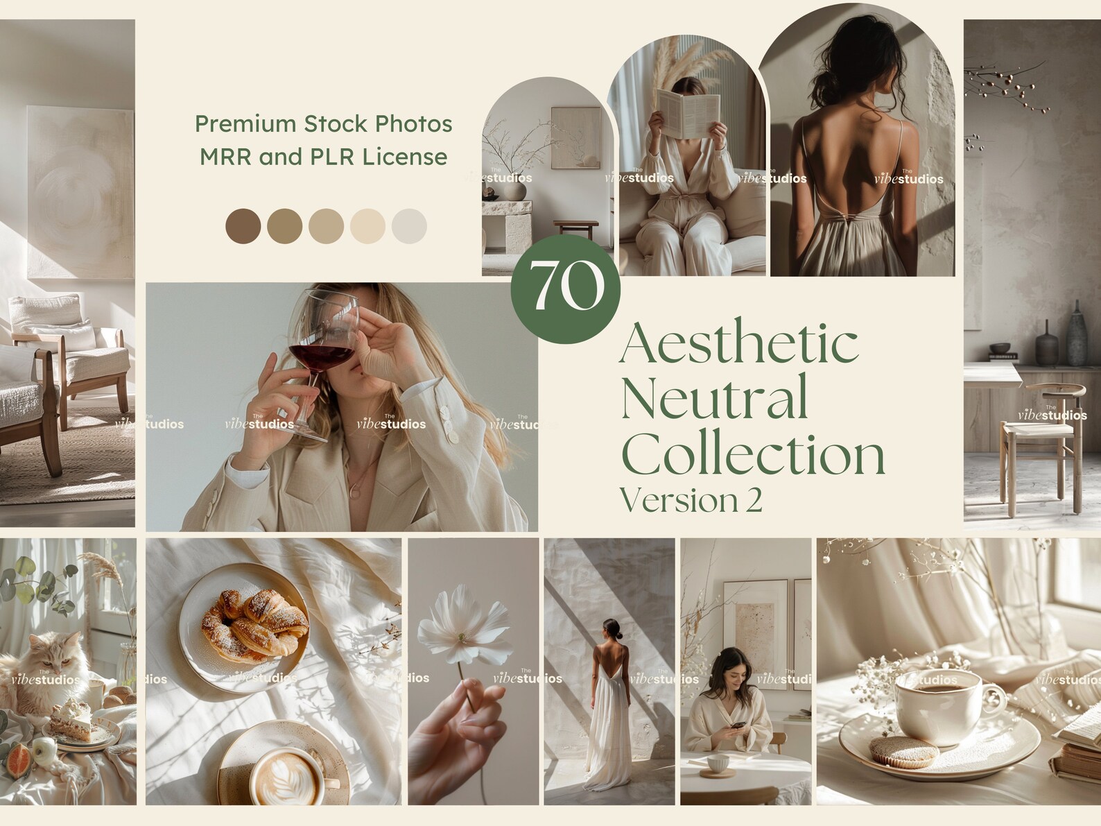 Neutral Aesthetic Stock Photos Faceless Lazy Mute Toned Photos for ...