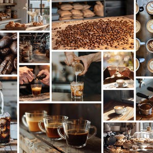 Coffee Aesthetic Stock Images for Cafes Marketing Photos for Barista ...