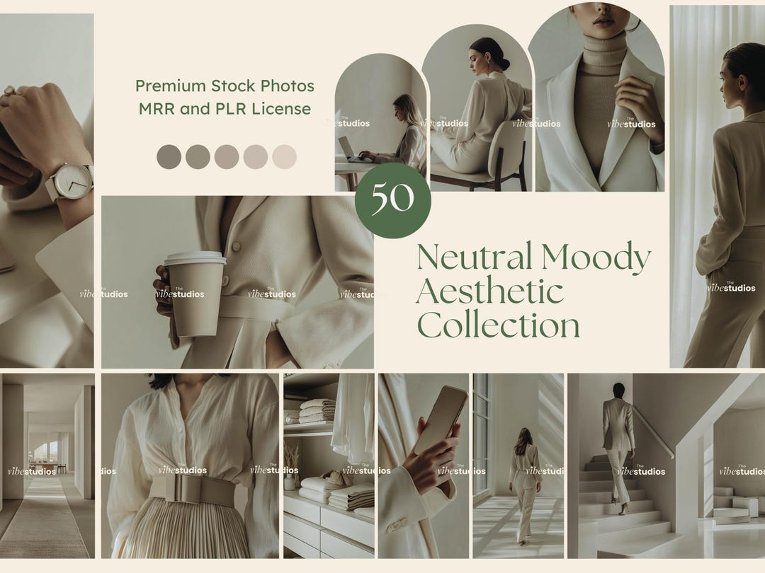 Neutral Stock Photos Minimalist Aesthetic Photos for Social Media Posts ...