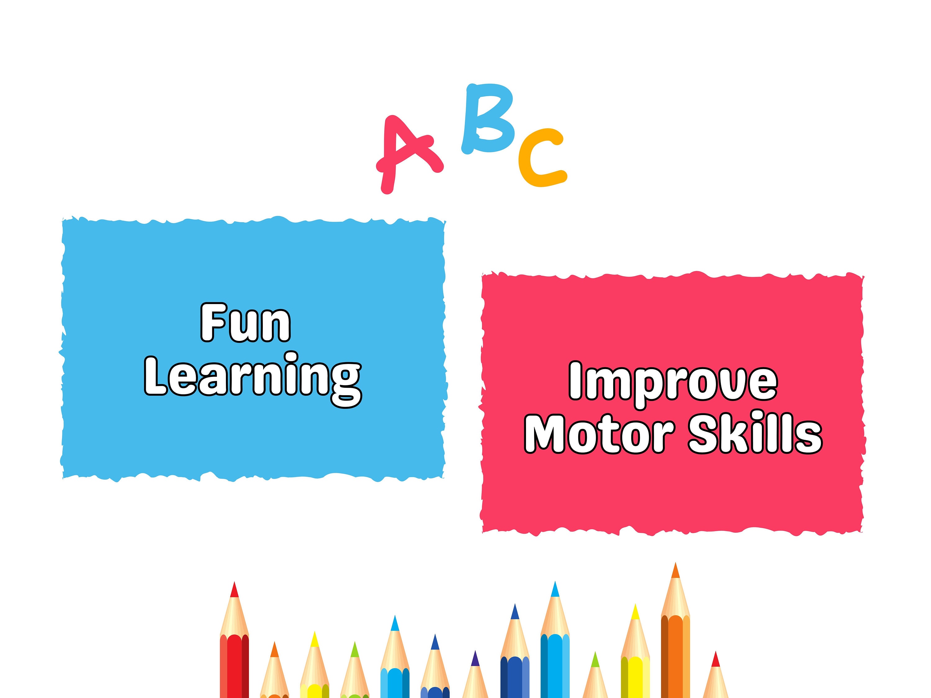 Printable Alphabet Coloring Book, 26 Cute Pages, Homeschool ABC ...