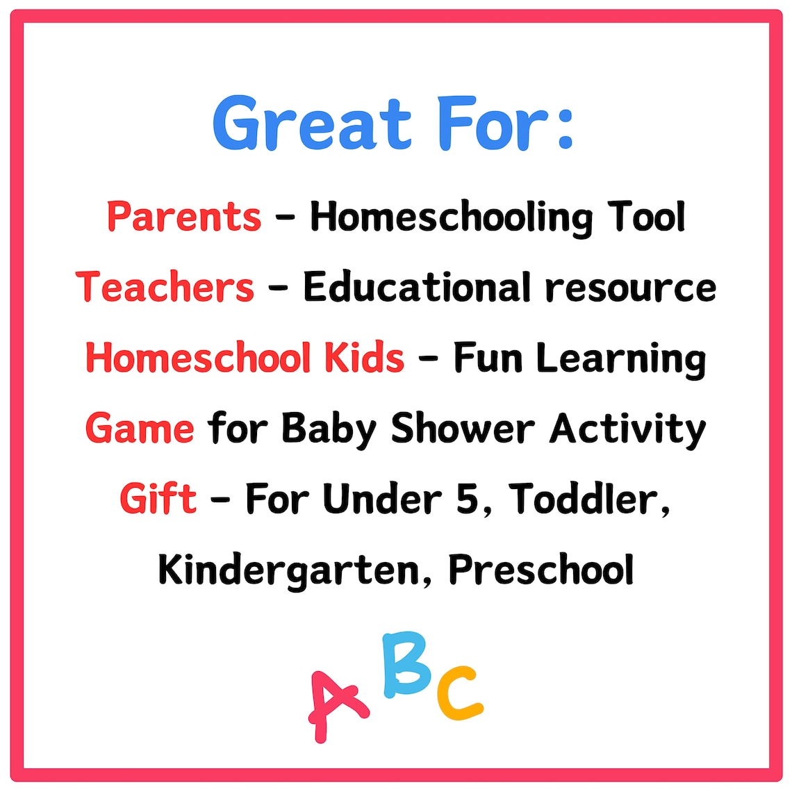 Printable Alphabet Coloring Book, 26 Cute Pages, Homeschool ABC ...