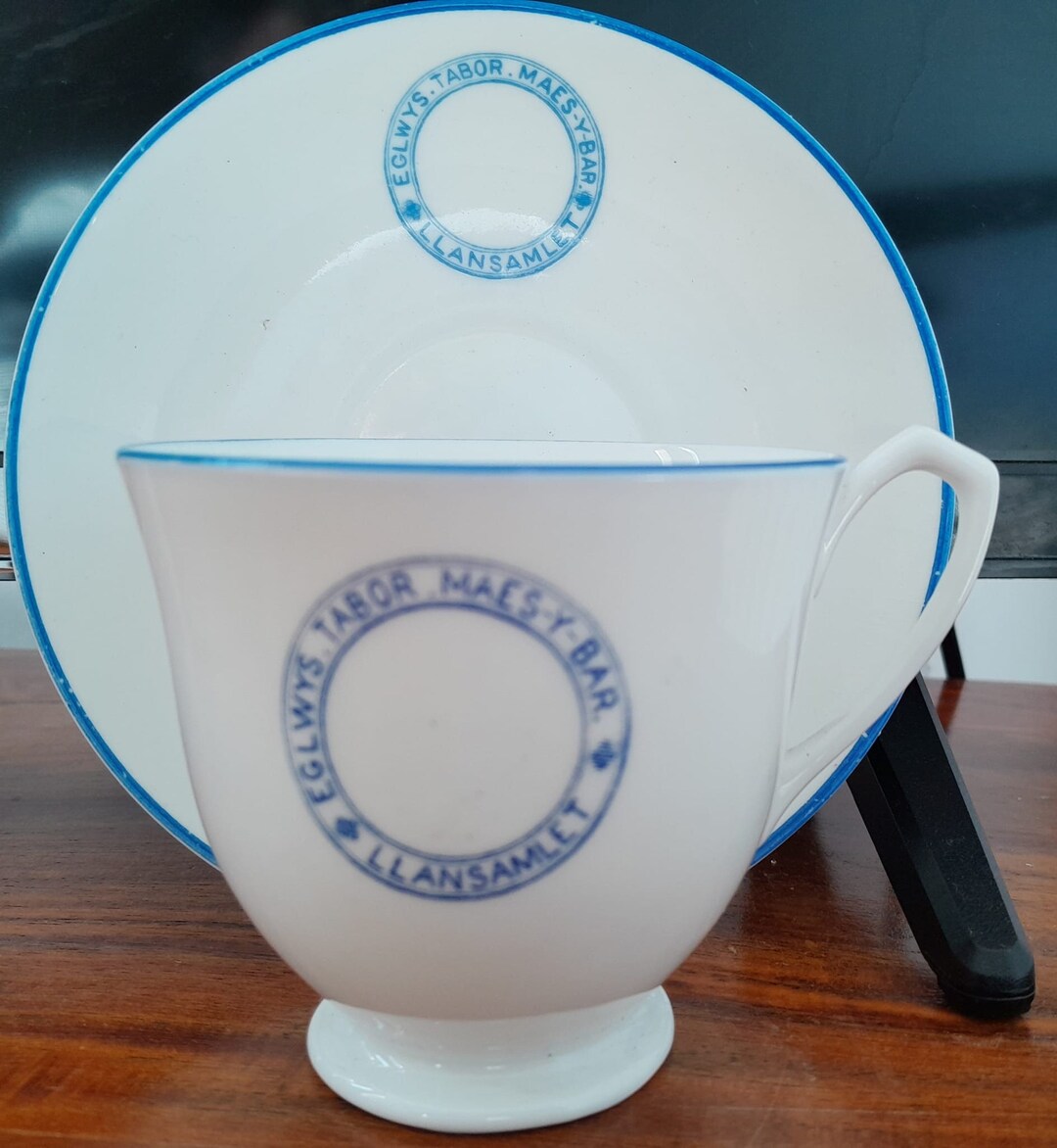 Salisbury White Bone China Cup Taylor & Kent Saucer, Side Plate Set ...