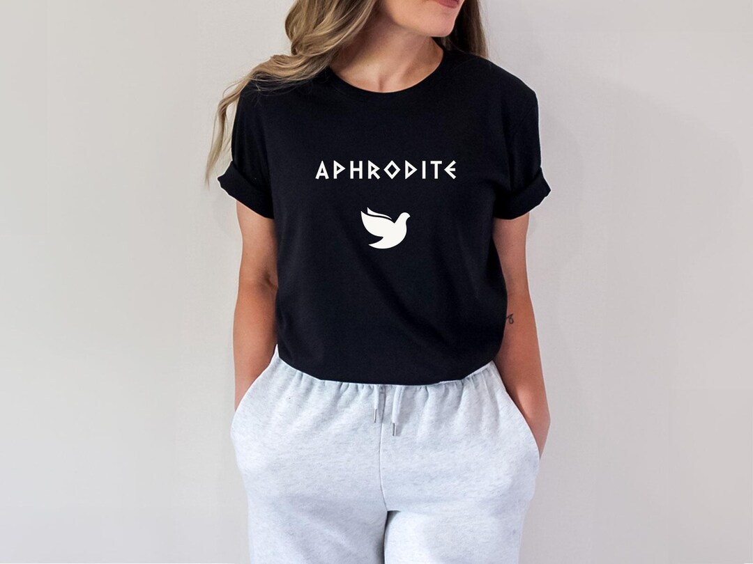 Aphrodite Greek Goddess Tshirt, Men Ancient History T Shirt, Graphic ...
