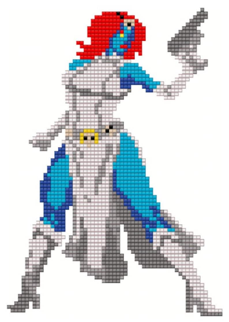 Marvel: Mystique Perler Bead Pattern - Etsy