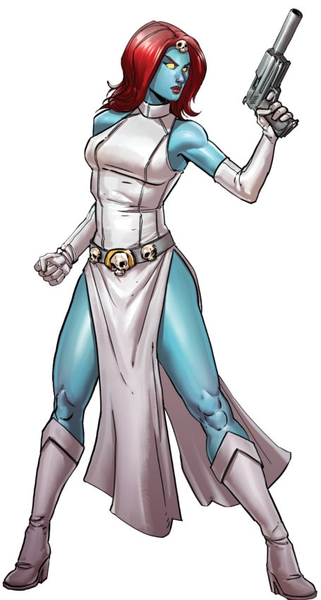 Marvel: Mystique Perler Bead Pattern - Etsy