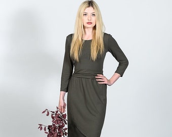 Earth Tone Dress - Etsy