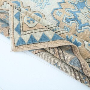 4x6 Turkish Rug,oushak Rug,neutral Vintage Rug,turkish Area Rug,wool ...