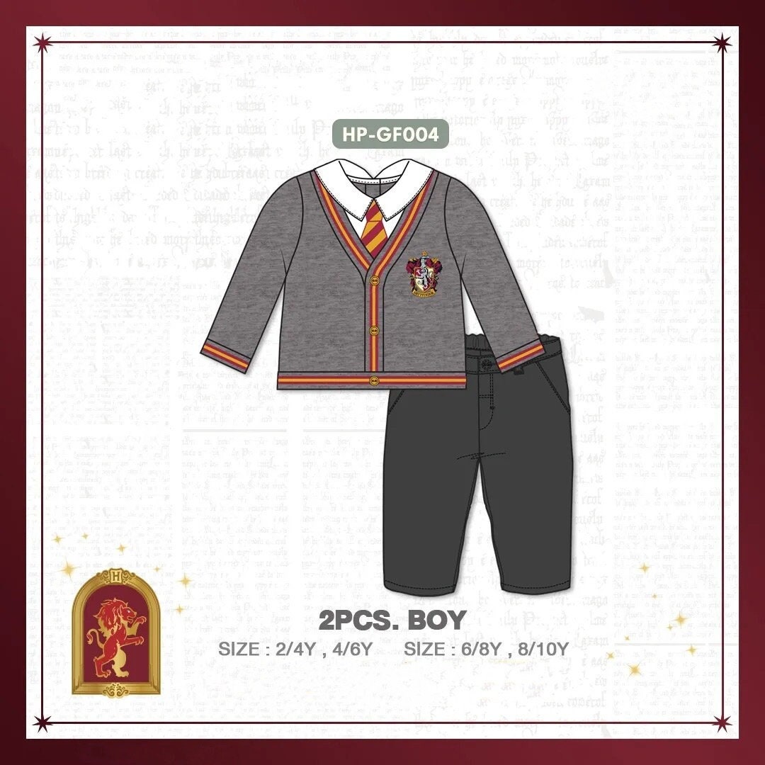 Boy Wizard School Uniform for Halloween Party, Halloween Costume for ...