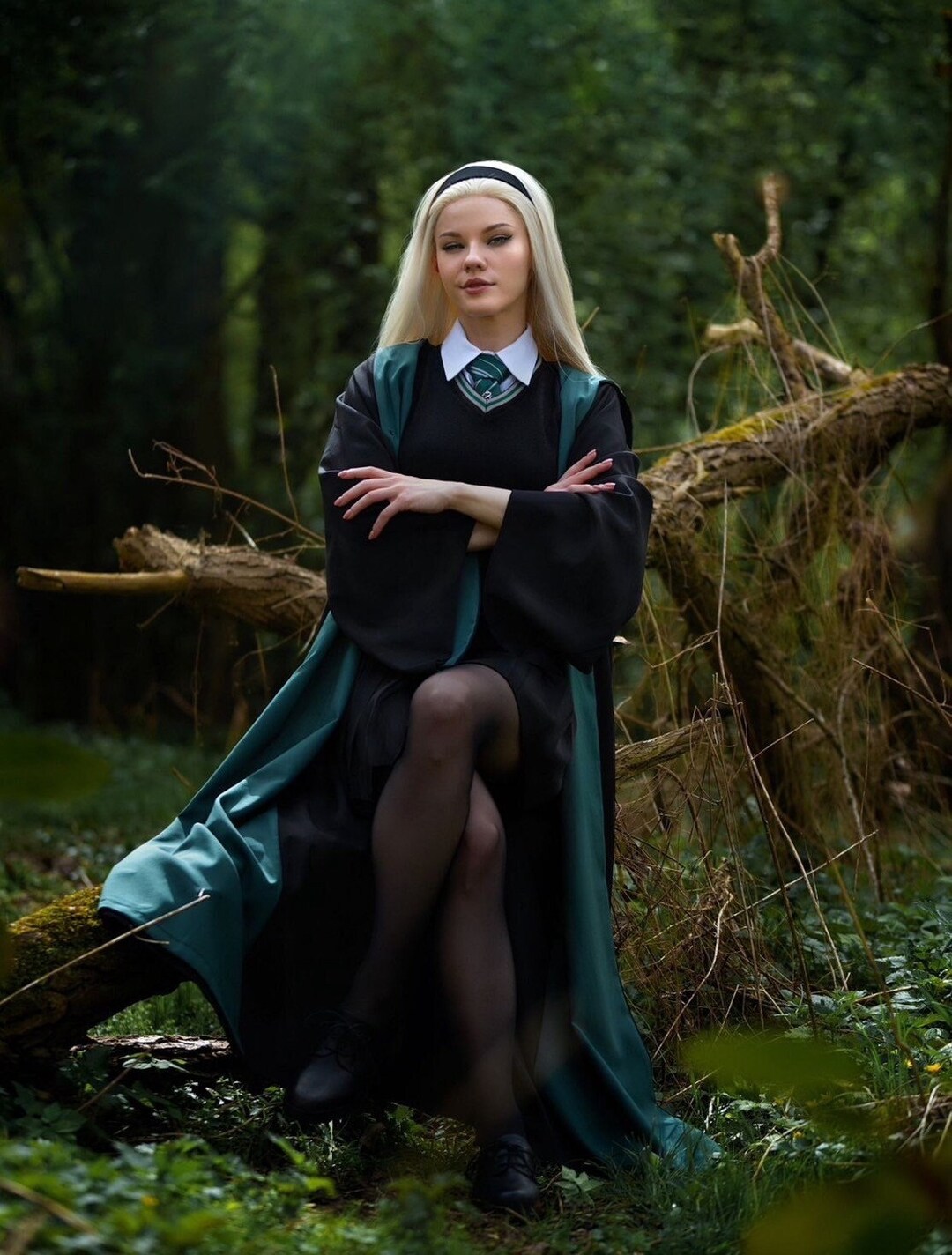 Slytherin Inspired Robe, Halloween Witch Robe for Women - Etsy UK
